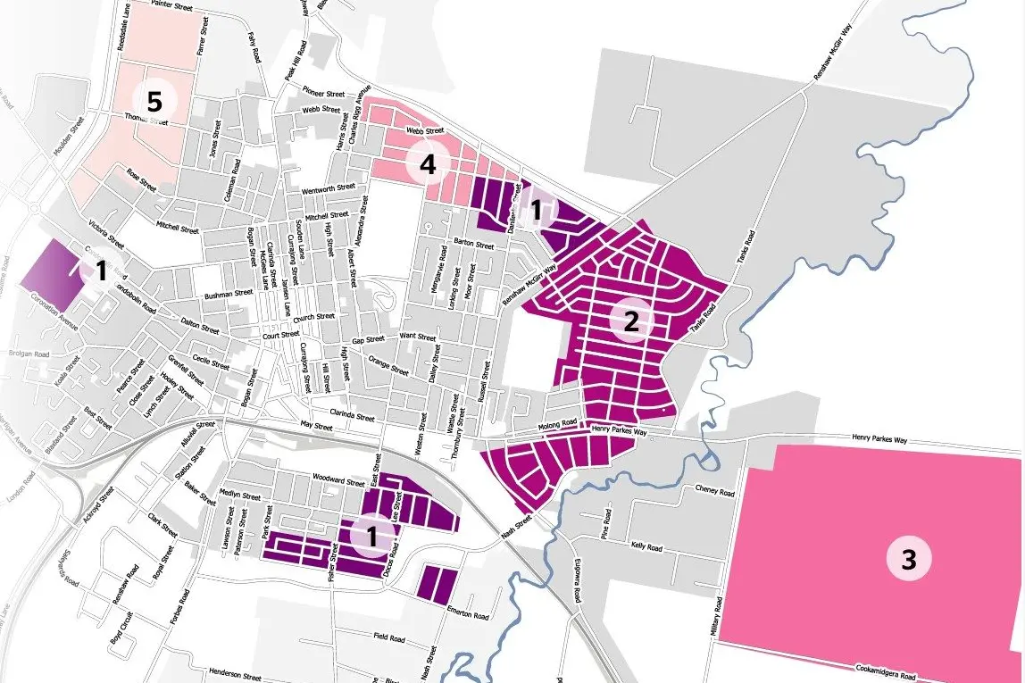 Funding to unlock East Parkes housing plans