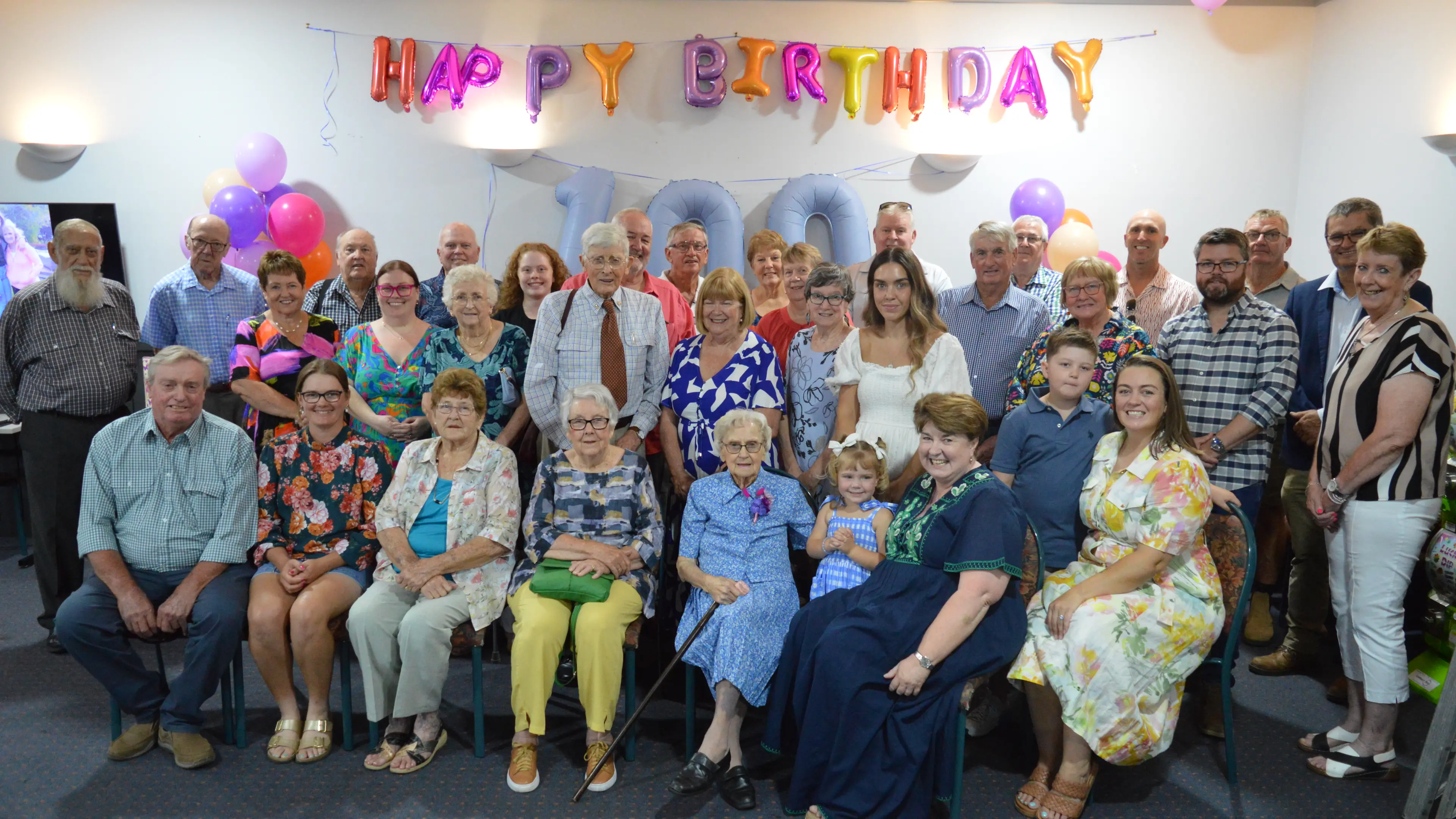 Melva joins 100 club