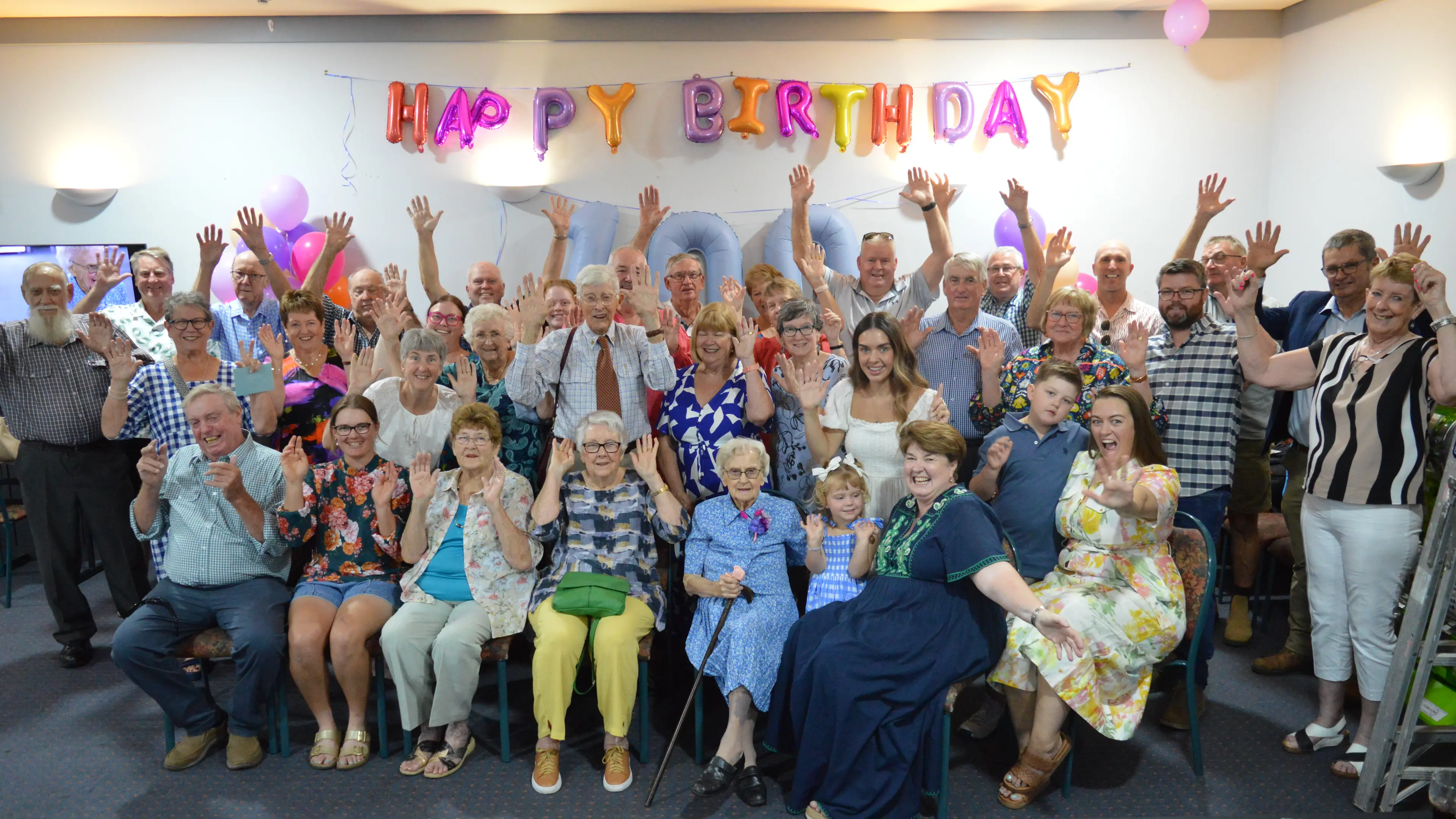 Melva joins 100 club