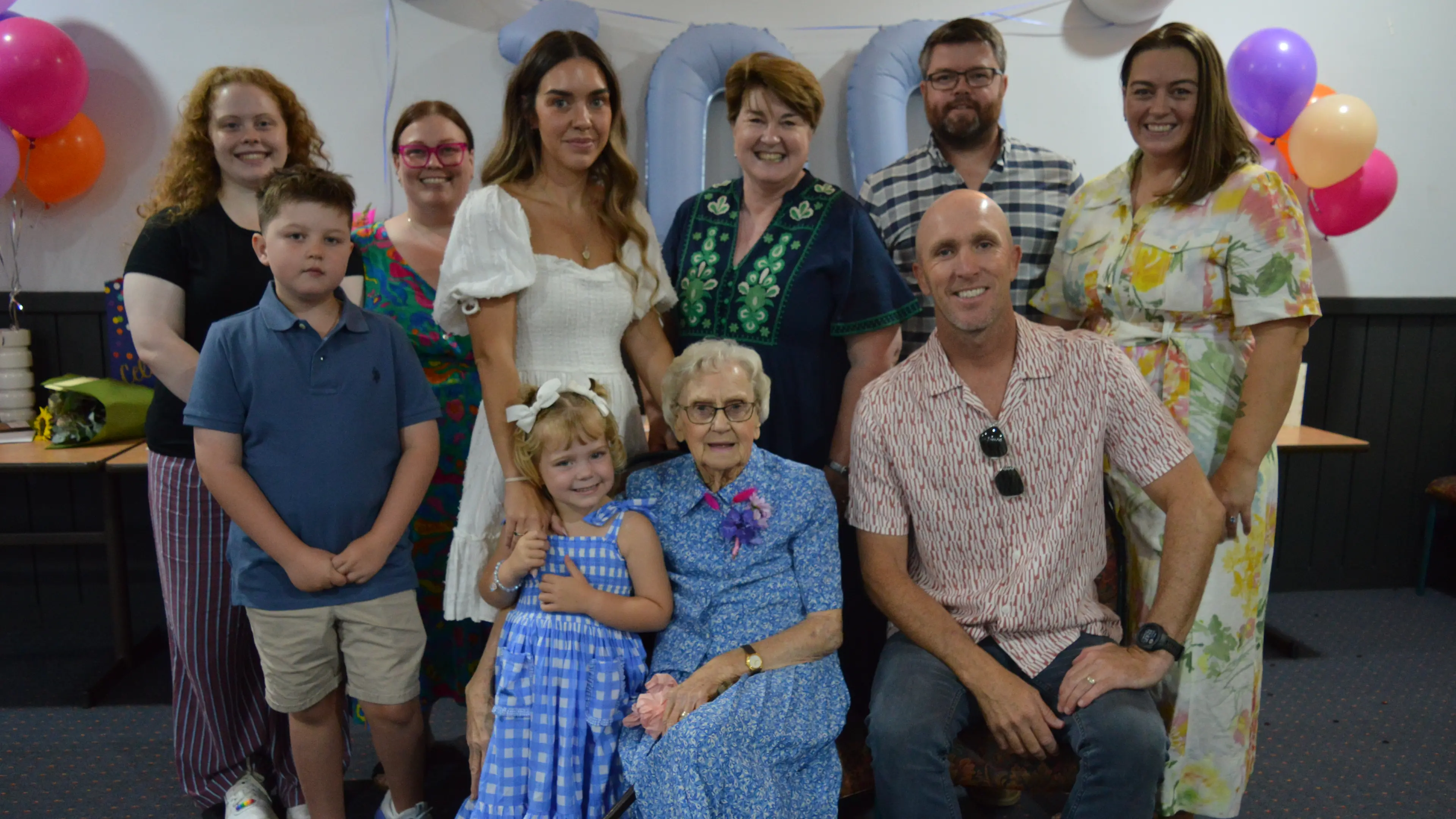 Melva joins 100 club